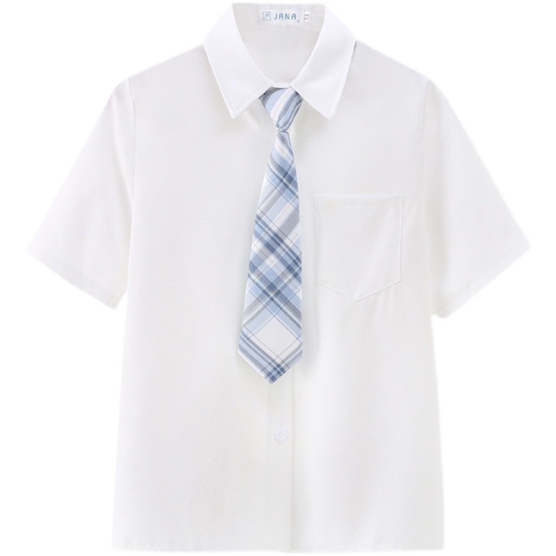 Loose student white shirt school blouses | school uniform manufacturers