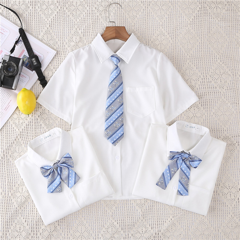 Loose student white shirt school blouses | school uniform manufacturers