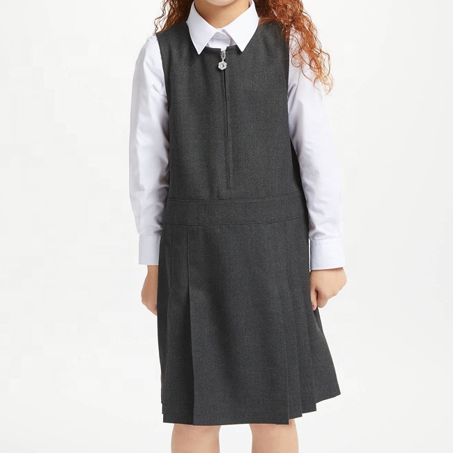 Girls custom school pinafores dress school uniform | school uniform ...